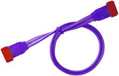 Buy CoolerMaster UV Purple SATA Cable 60cm [TUC-S24-EP] | PC Case Gear ...