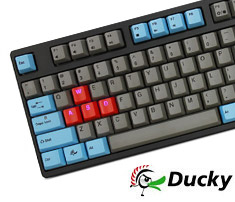 Buy Ducky DK9008G2 Pro PBT Grey/Blue Mech Keyboard Cherry Brown ...