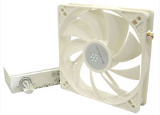 Buy SilverStone FM121 120mm White Case Fan [FM121] | PC Case Gear Australia