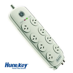 Buy Huntkey Power Surge Protector White- 8 Outlets [ELEHUNTKYPAA804 ...