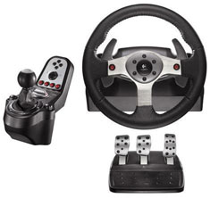 Buy Logitech G25 Racing Wheel, Shifter and Pedals [963416-0122] | PC ...