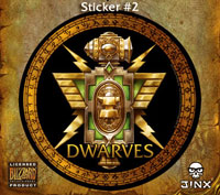 Buy World of Warcraft Dwarves Sticker [STK-WOW-DWARVES] | PC Case Gear ...