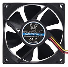 Buy Scythe Kama Flex 80mm Fan [SC-SA0825FDB12M] | PC Case Gear Australia