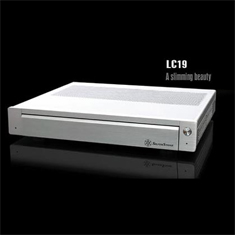 Buy SilverStone LC19 Slim mATX HTPC Case [LC19S] | PC Case Gear Australia