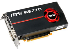 Buy MSI ATI Radeon HD5770 1GB OC [VGAMSI1G571C(PM2D1G-OC)] | PC Case ...