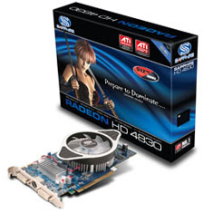 Buy Sapphire Radeon HD4830 512MB [11S-HD4830-512HDPROJ] | PC Case Gear ...