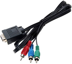 Buy VGA to Component Video TV-Out Cable 1.5m [9853] | PC Case Gear ...