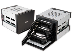 Buy Zalman Modular 3-Bay HDD Rack - Black [ZM-HDR1] | PC Case Gear ...